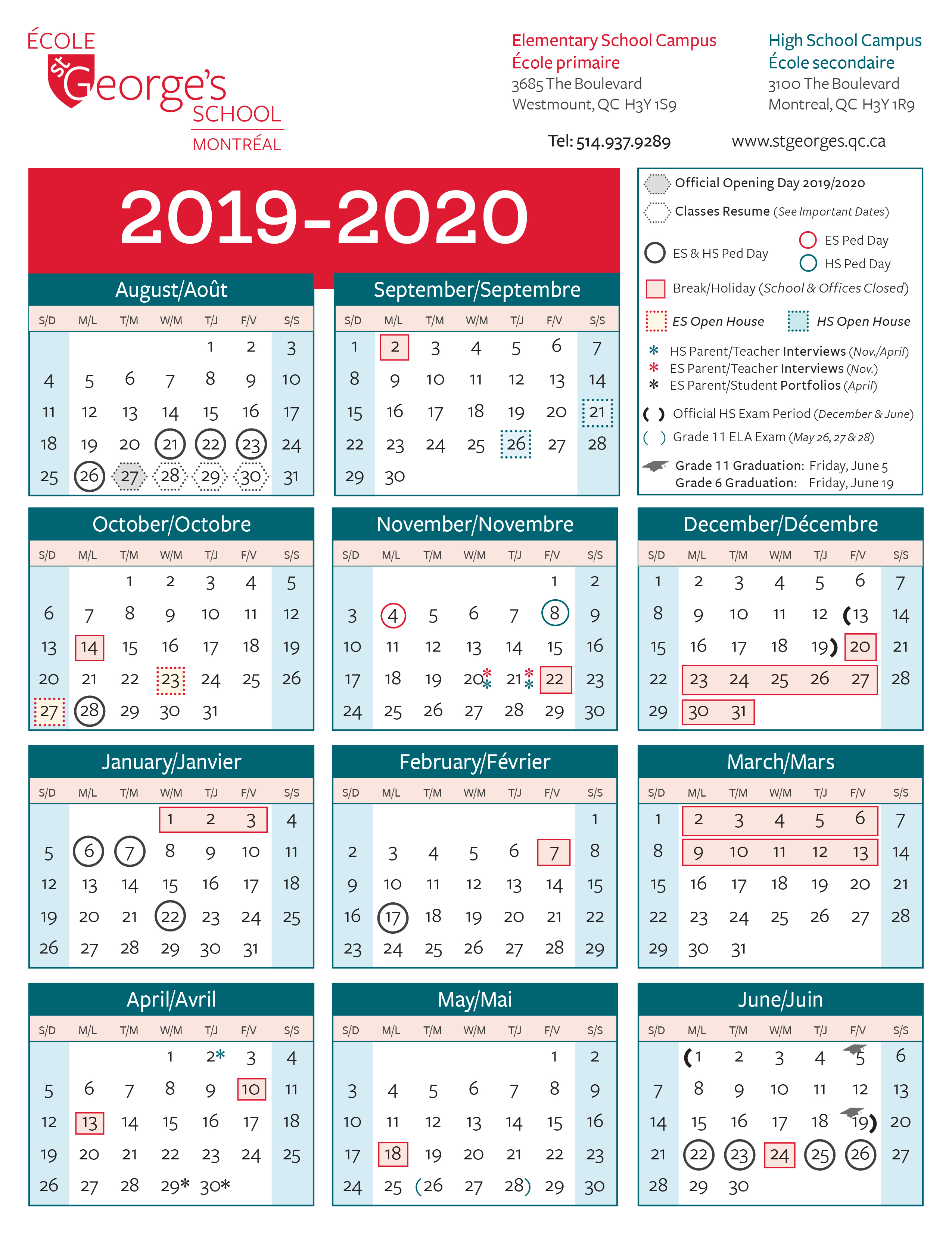 Parents at St. George's | St. George's School of Montreal